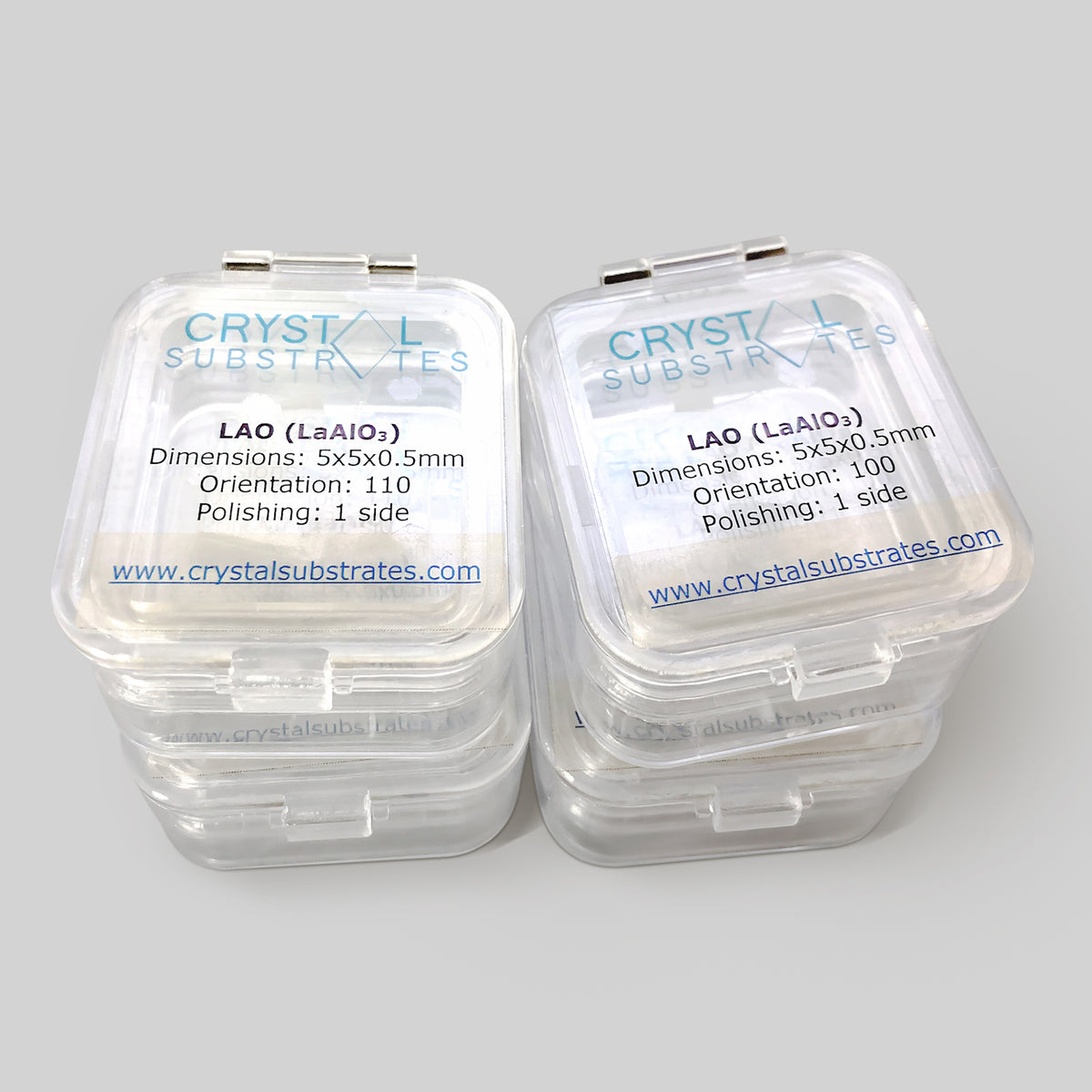 LAO (LaAlO3) Lanthanum Aluminate Crystal Substrates (5pack ...