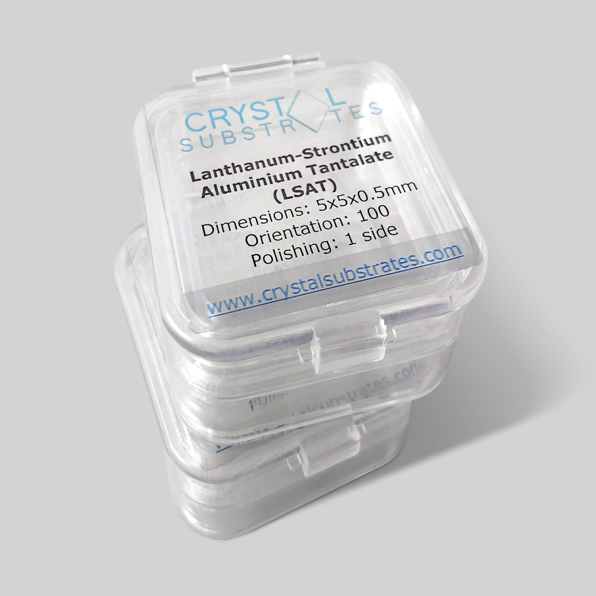 Lanthanum Strontium Aluminium Tantalate (LSAT) Crystal Substrates (5pa ...
